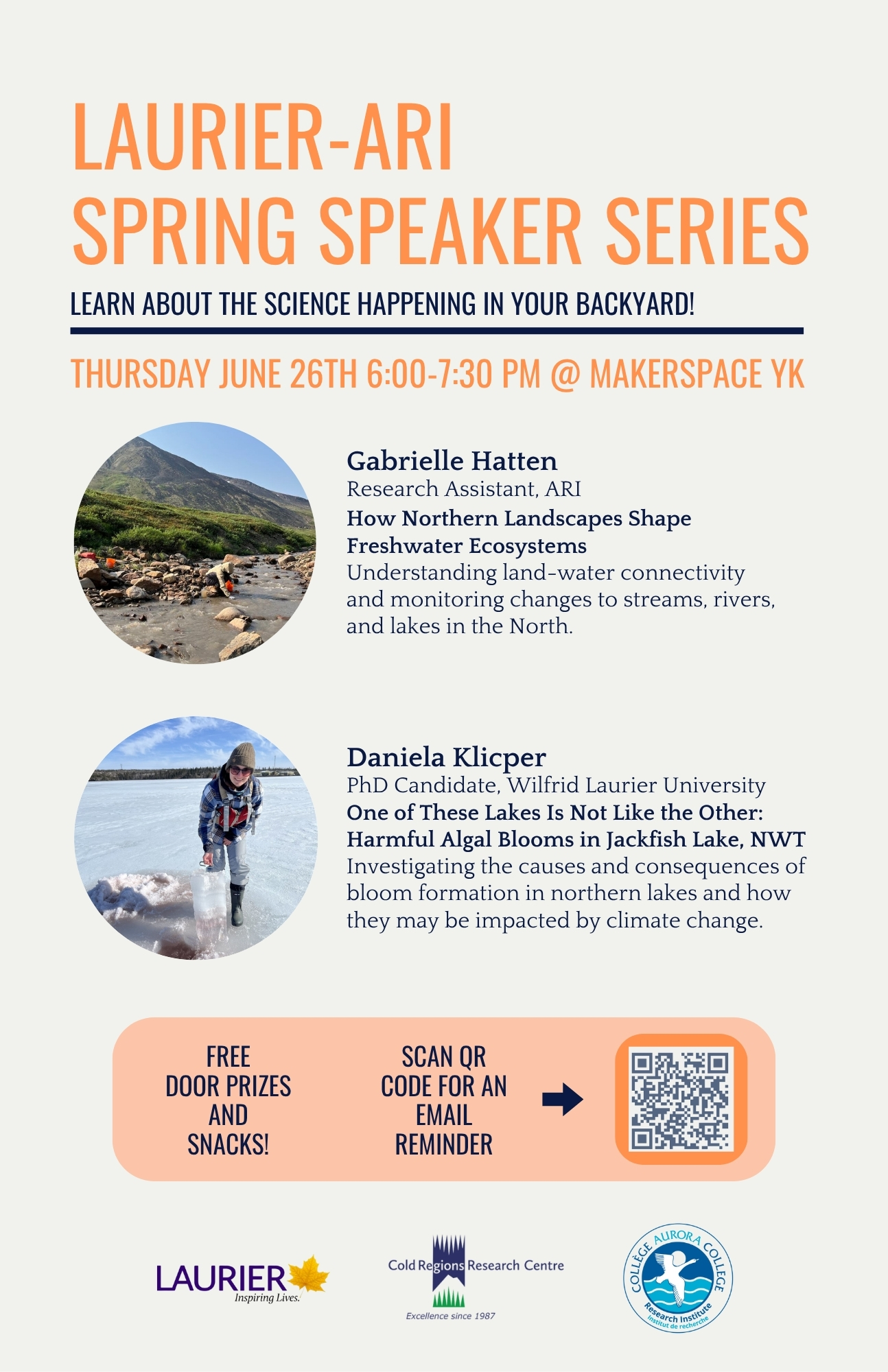 Laurier-ARI Spring Speaker Series | Cabin Radio