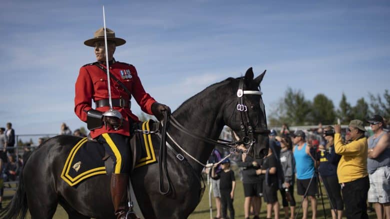 Photos: RCMP Musical Ride in Hay River