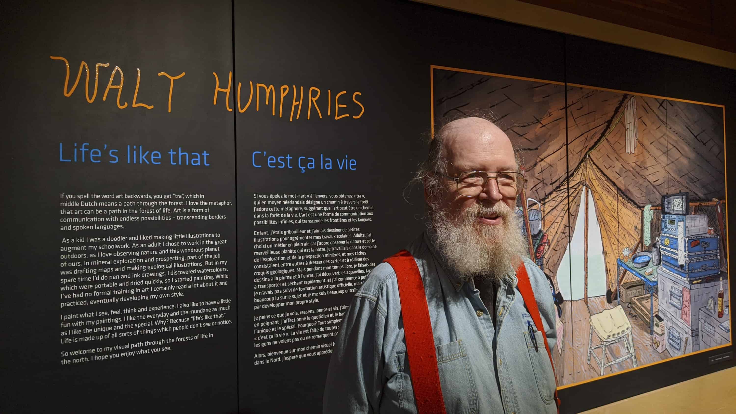 Walt Humphries’ art comes home to roost at Yellowknife show