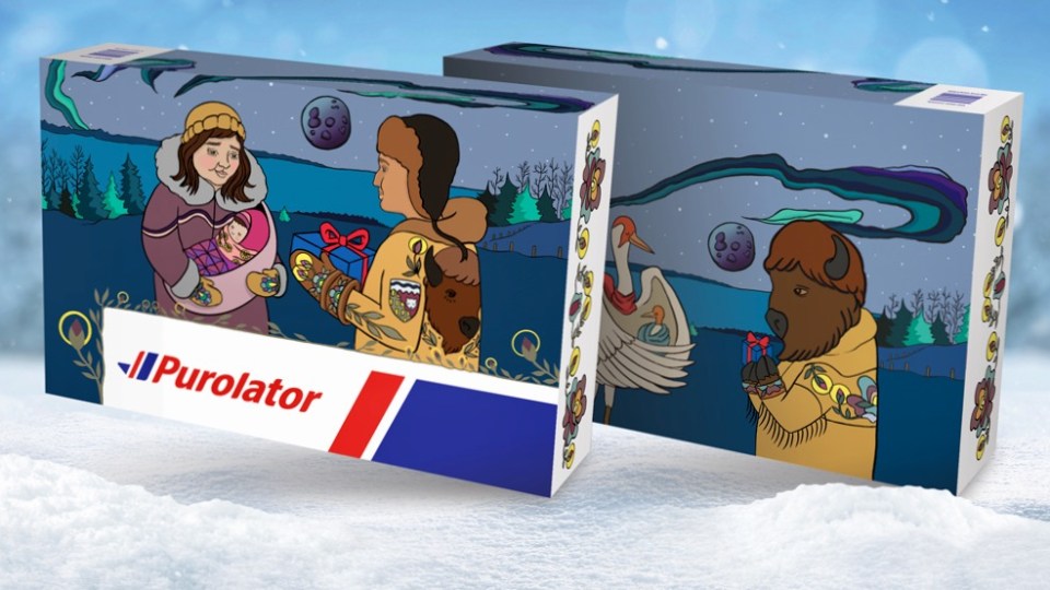 Fort Smith artist's work decorates this year's Purolator boxes