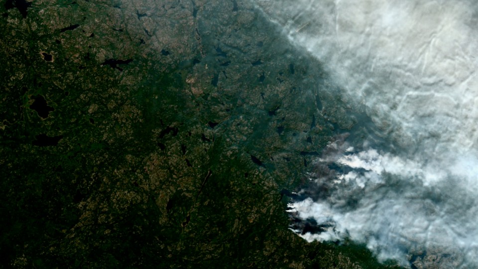 Wildfire triggers evacuation of Taltson dam area