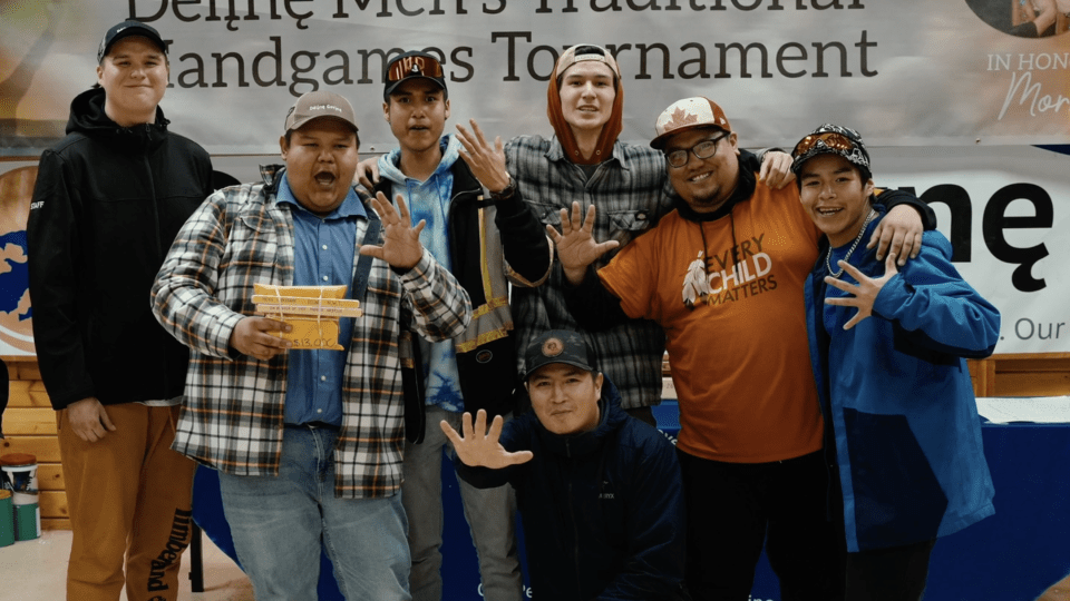 The group keeping hand games youthful in Fort Liard