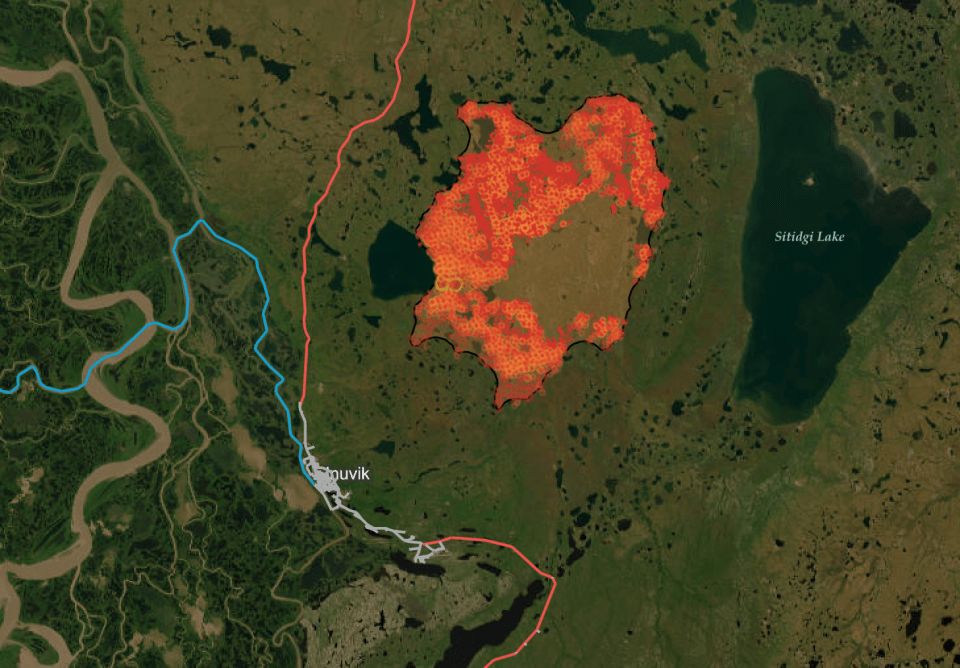 Inuvik residents, unnerved by fire, are told to be prepared