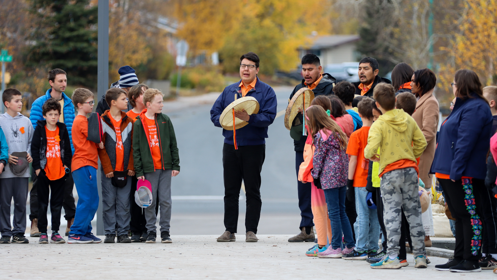 In pictures: Yellowknife schools wear orange shirts for reconciliation