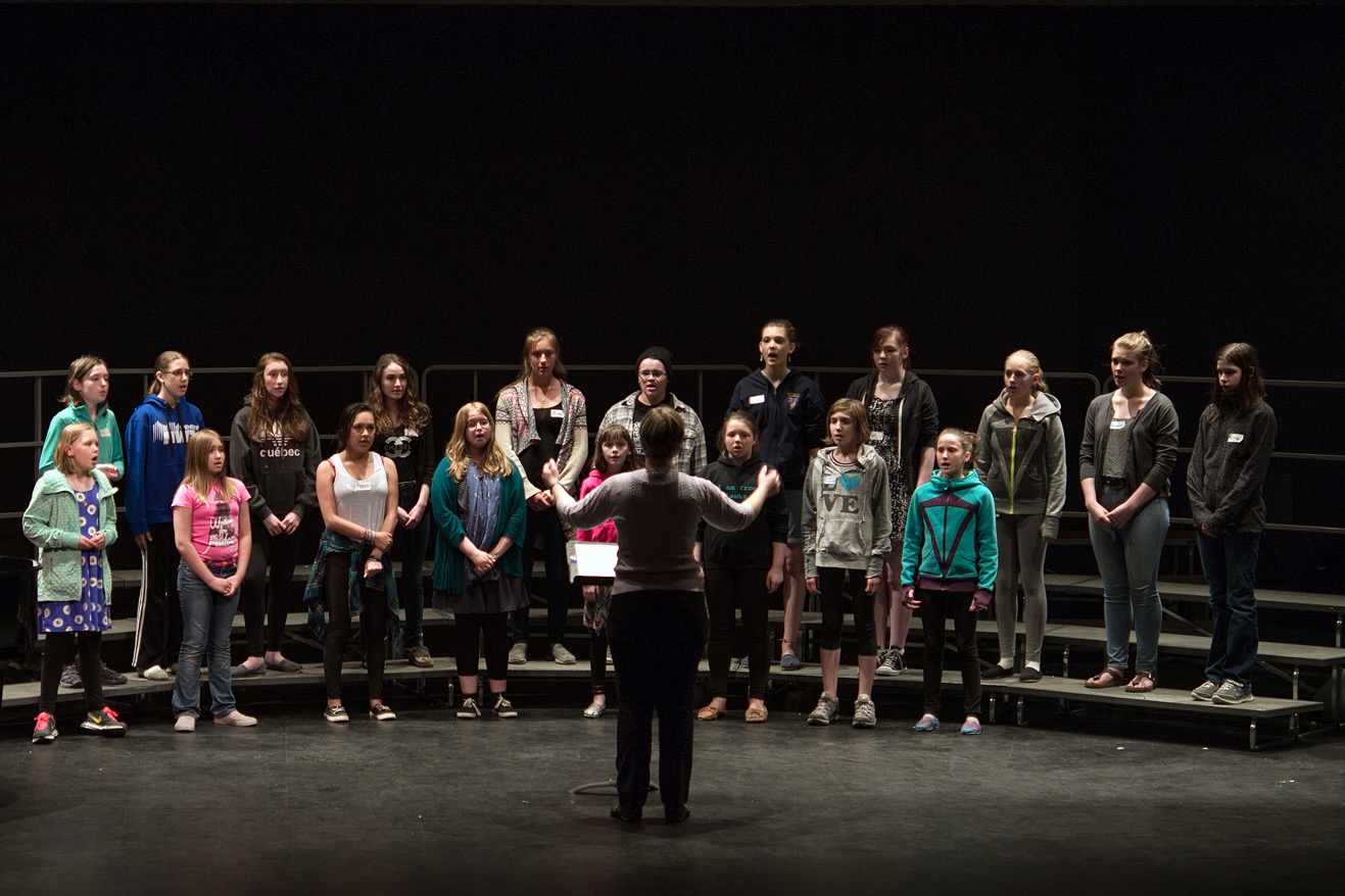 Yellowknife Youth Choir marks 10 years with musical plea for rain