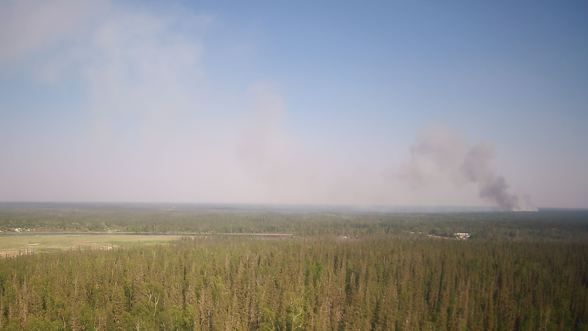 Little Buffalo evacuation notice over fires south of Fort Res