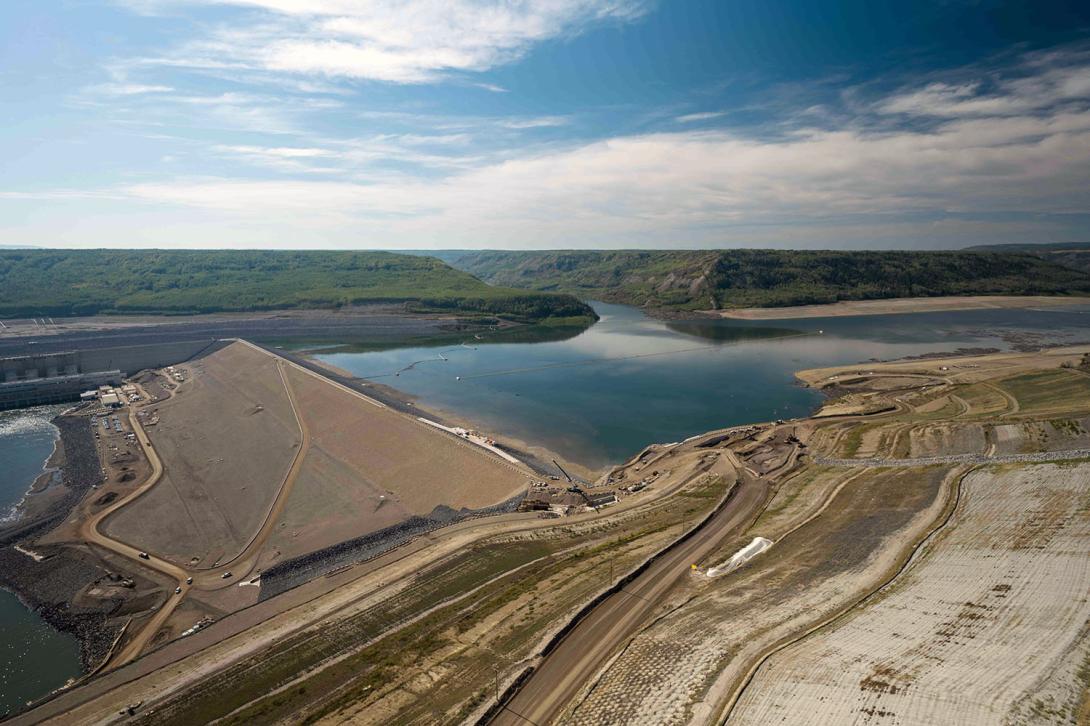 What will filling the Site C reservoir do to NWT water levels?