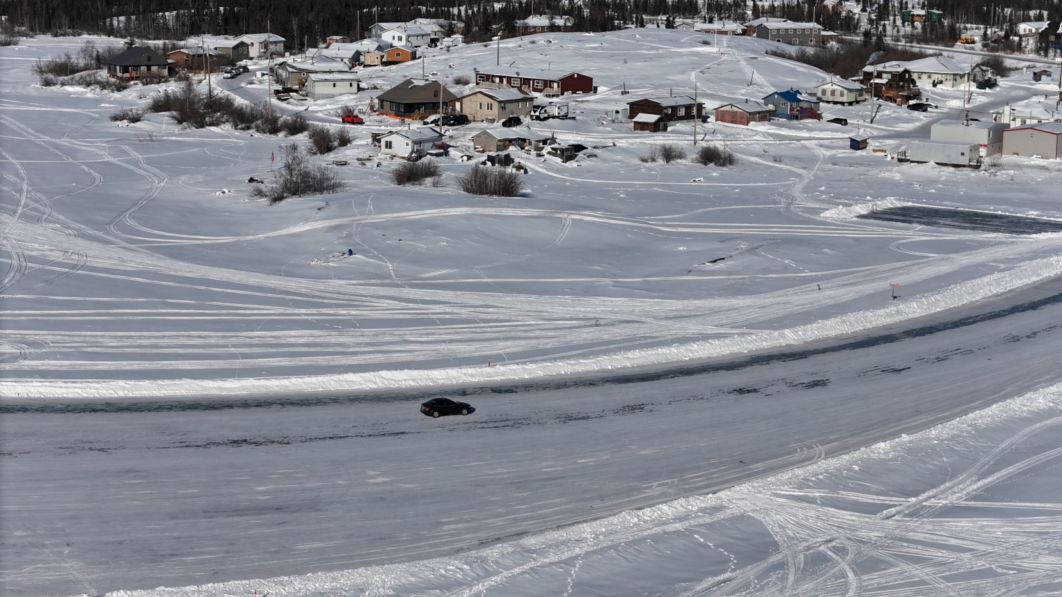 Dettah ice road has opened for 2025-26, GNWT says