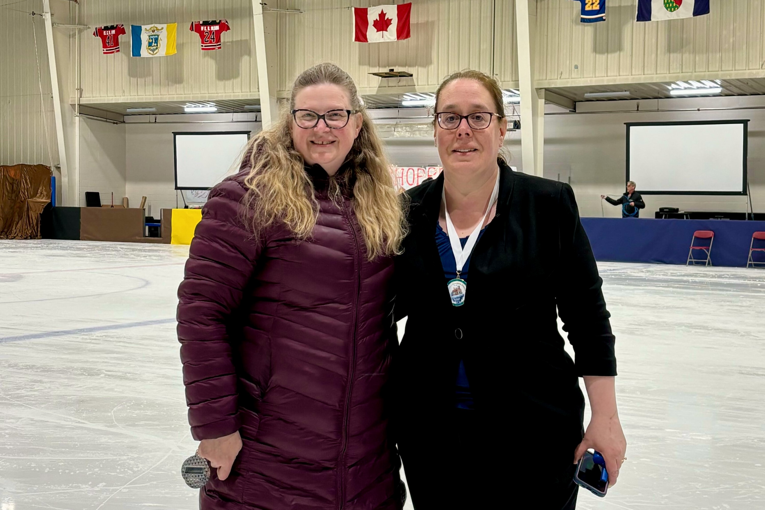 Brenda Dalton honoured for 30 years coaching figure skaters