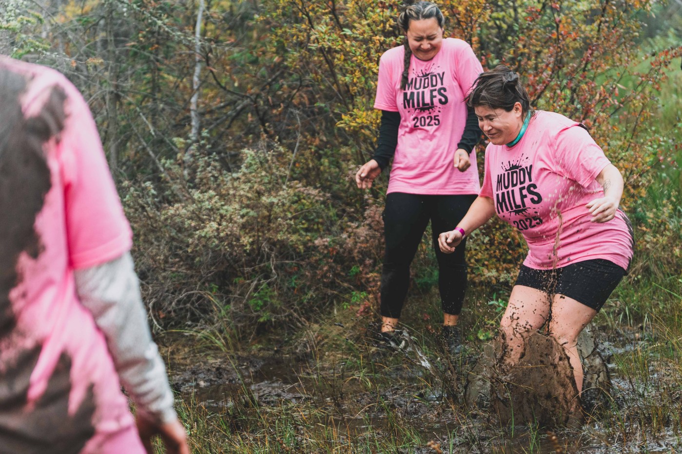 In pictures: Defying smoke, YK mud run has record-breaking year