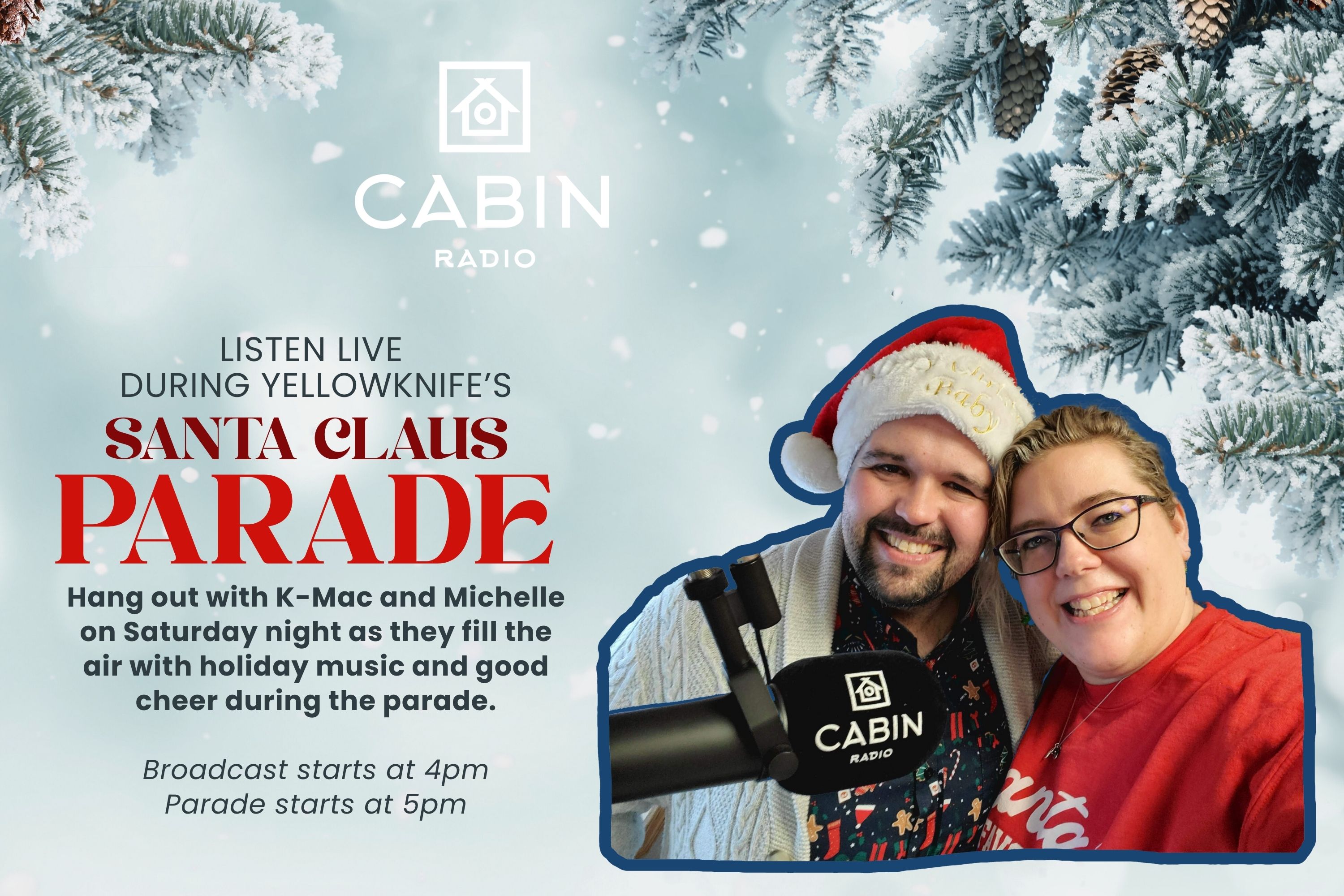 Cabin Radio to broadcast Santa Claus parade special on Saturday