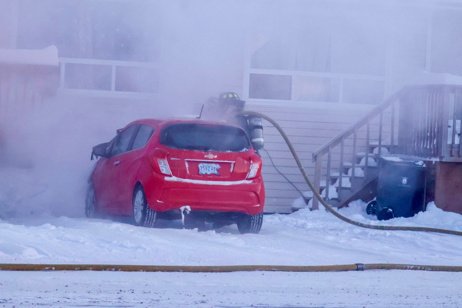 City attributes Byrne Road car fire to electrical cord