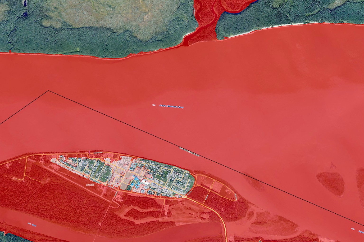 NWT publishes new flood maps for five communities